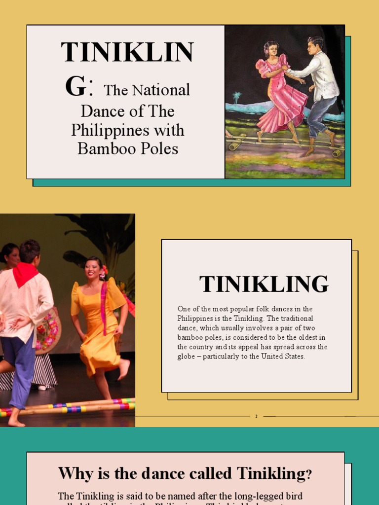 Tiniklin G: Ational Dance of The Philippines With Bamboo Poles | PDF ...