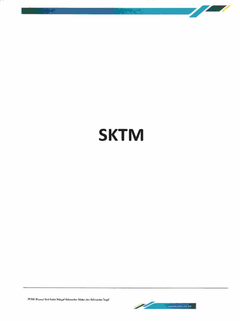 Konstruksi SKTM Anti Petir | PDF