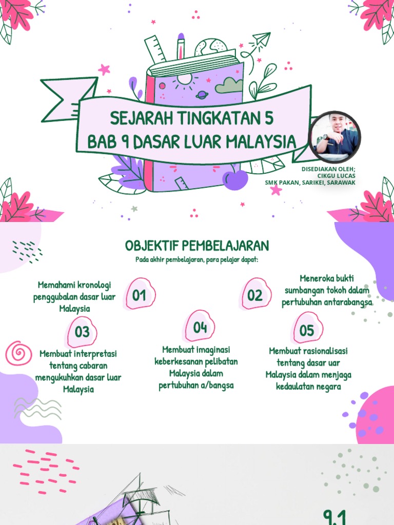 Sej T5 Bab 9 Dasar Luar Malaysia | PDF