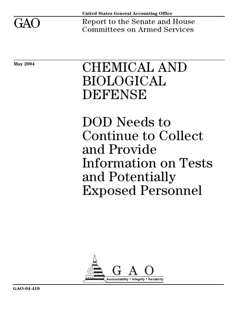 GAO Study On Project 112 | PDF