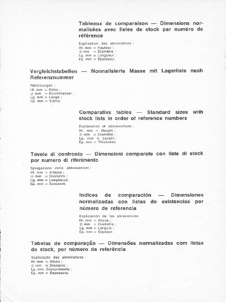 7837 - GR Comparative Tables | PDF