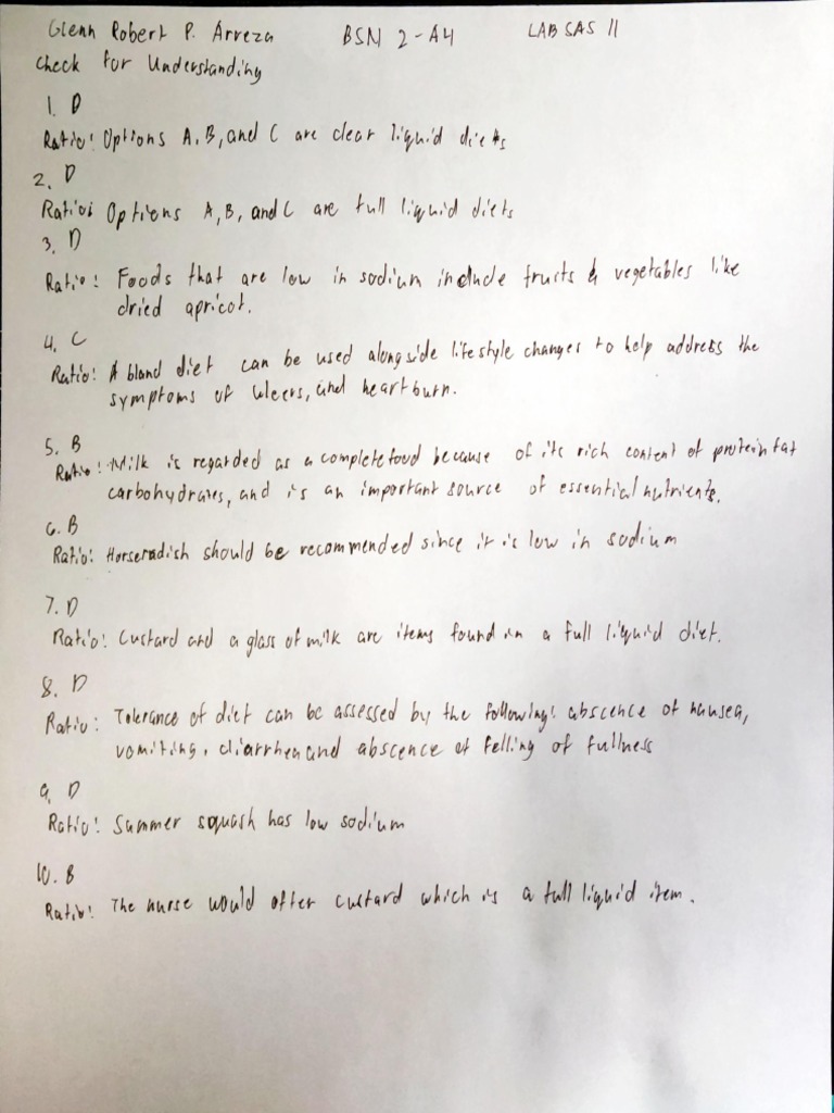 Lab Sas 11 NUR 102 | PDF