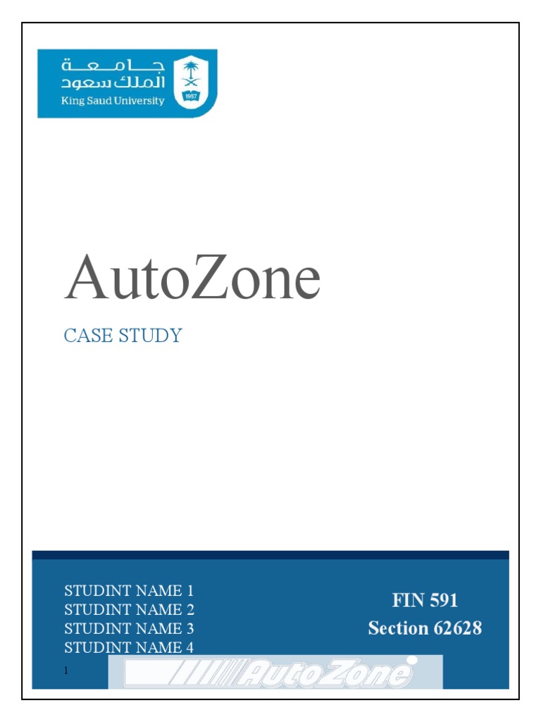 Autozone: Case Study | PDF | Share Repurchase | Dividend