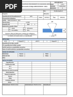 WPS Precalificado Gmaw | PDF | Soldadura | Construcción