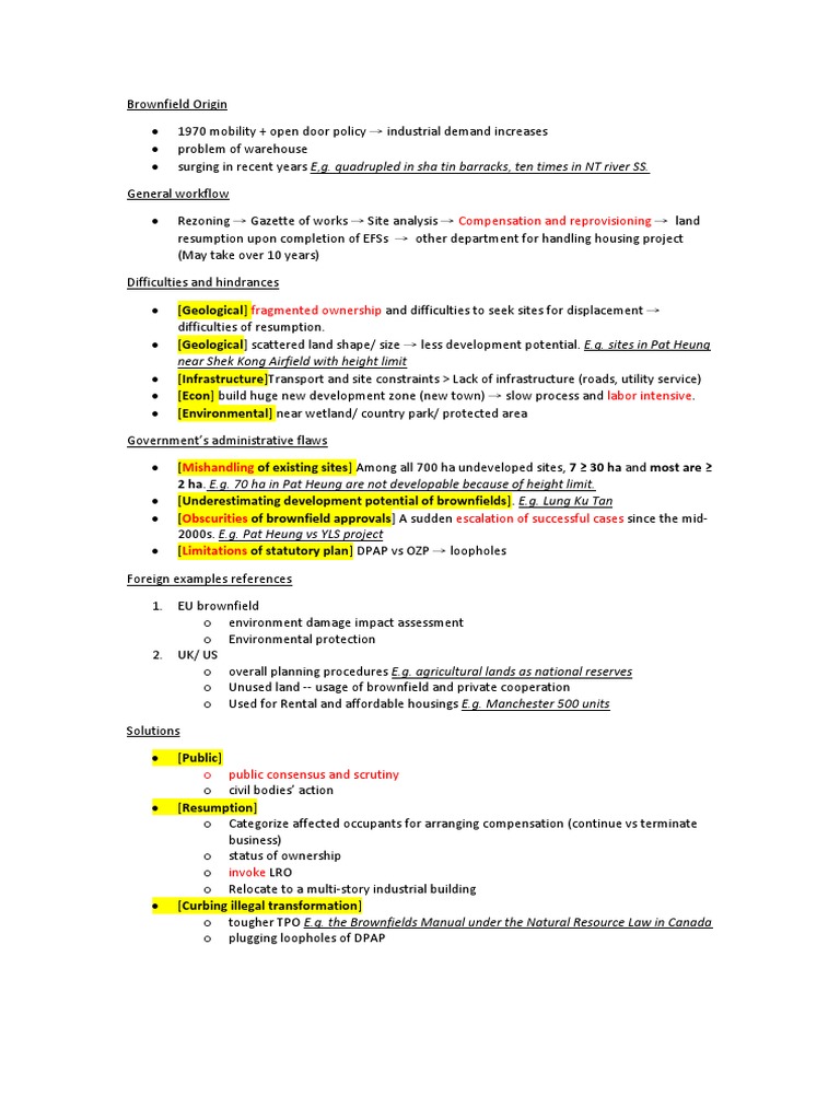CAES9121 Press Conference - example of notetaking | PDF | Environmental ...
