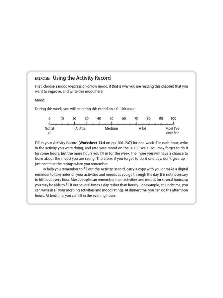 MOM2-worksheet-13-4 - Activity Record. D-2022. | PDF
