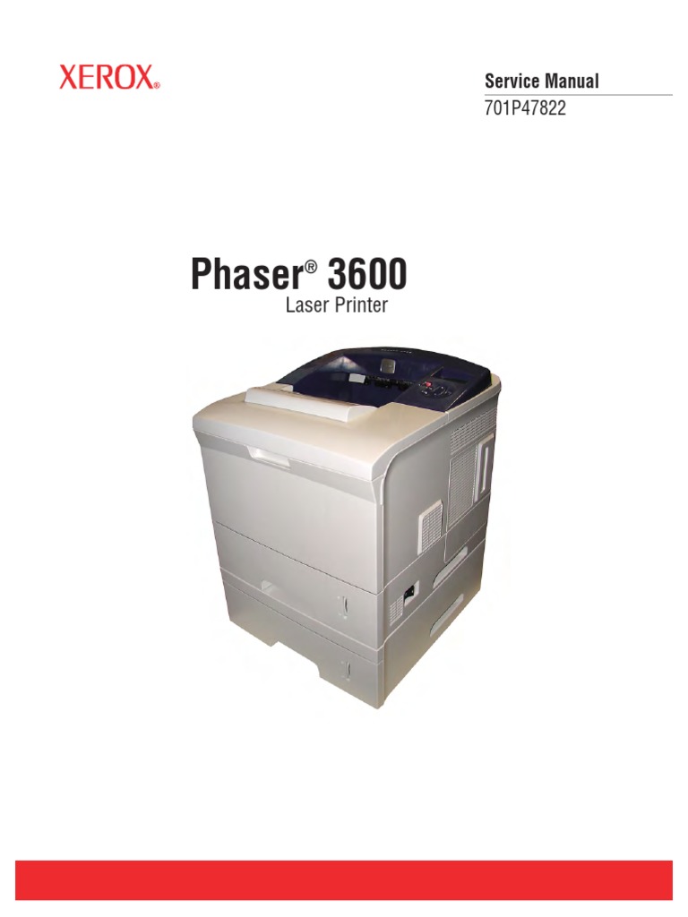 Phaser 3600: Laser Printer | PDF | Electrostatic Discharge | Electrical ...