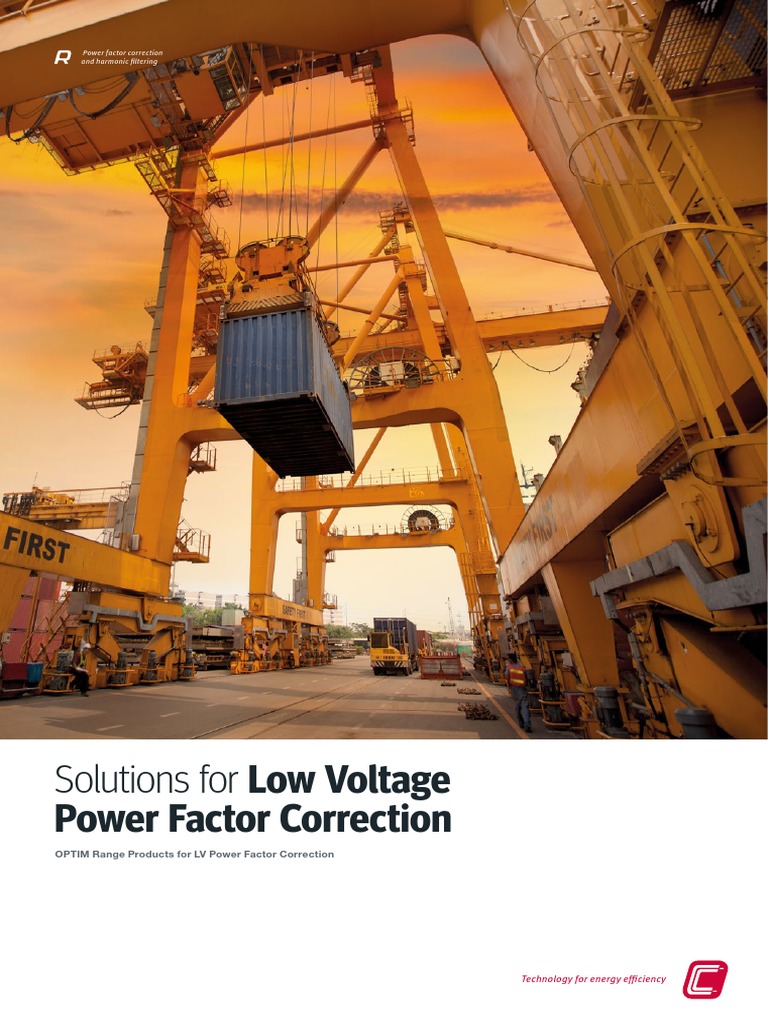 Low Voltage Power Factor Correction: Solutions For | PDF | Capacitor | Relay