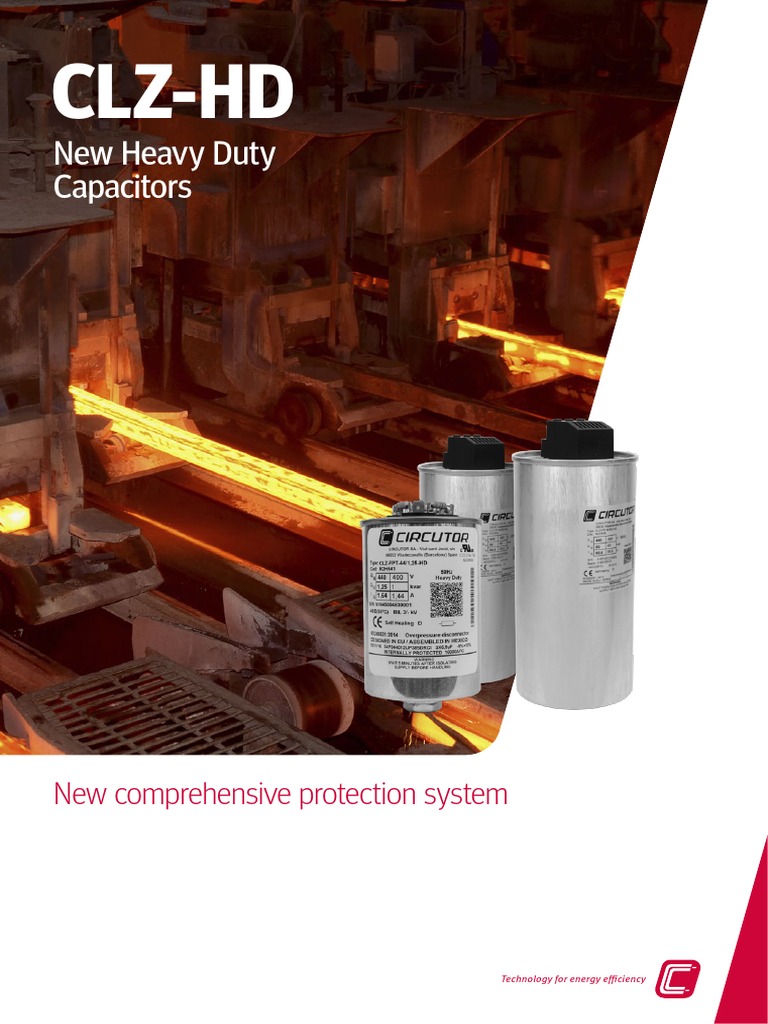 CLZ-HD: New Heavy Duty Capacitors | PDF | Capacitor | Electrical ...