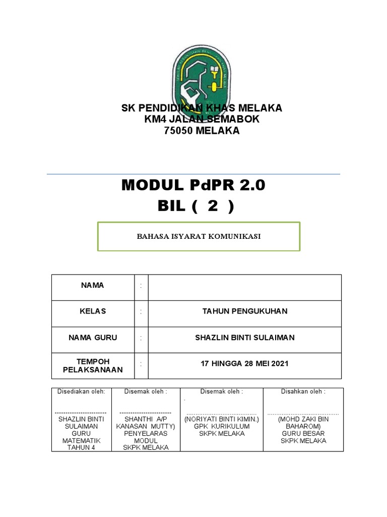 MODUL PDPR BILANGAN 2 Bik TP | PDF