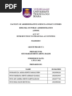Acc117 Group Assignment | PDF | Debits And Credits | Financial Services