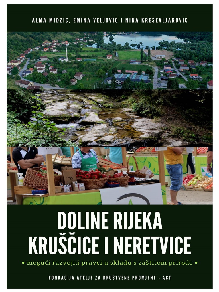Doline Rijeka Kruscice I Neretvice Moguci Razvojni Pravci U Skladu S ...