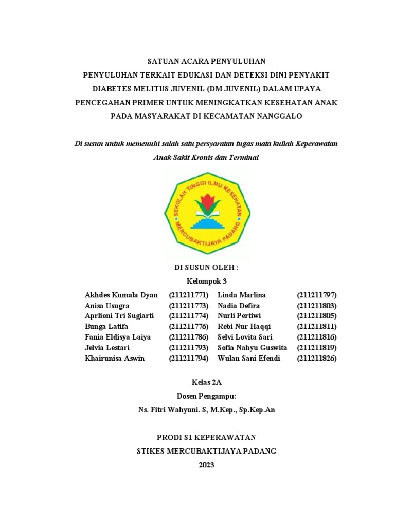 Sap DM Juvenile KLP 3 - 2a | PDF
