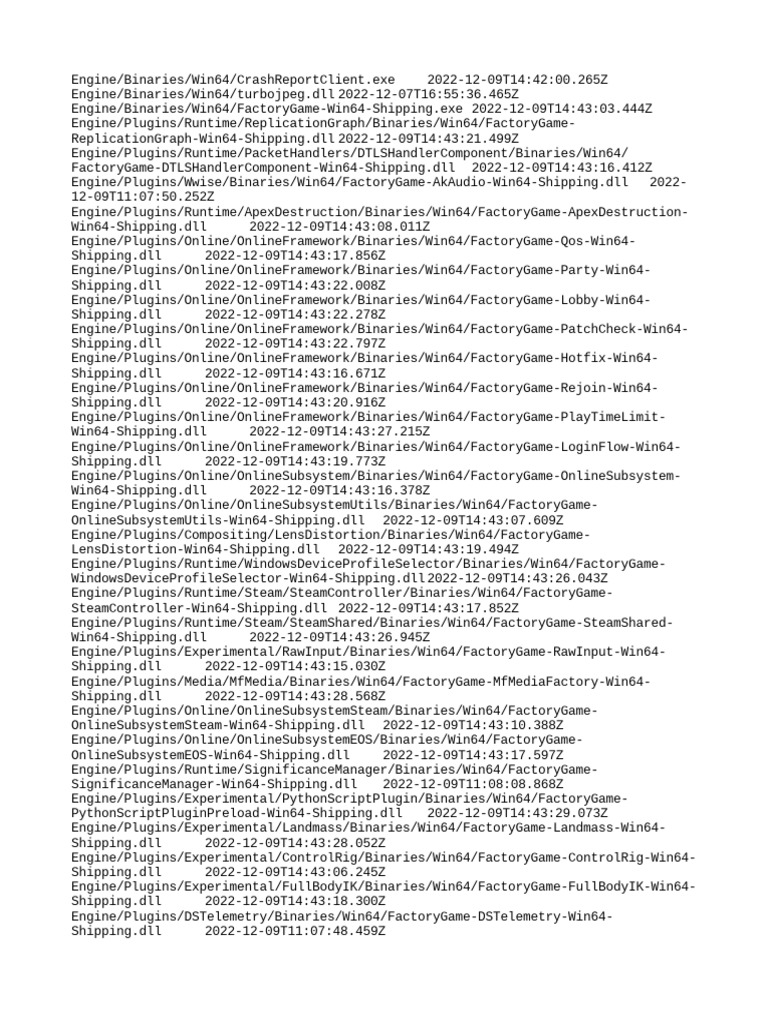Manifest NonUFSFiles Win64 | PDF | X86 Architecture | Computer Programming Manifest NonUFSFiles Win64 | PDF | X86 Architecture | Computer Programming