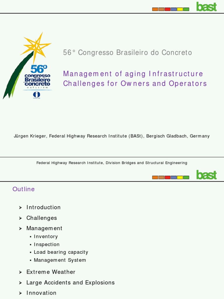 Managing Aging Infrastructure Challenges | PDF | Bridge | Concrete