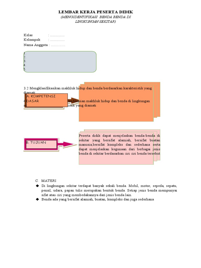 1 - LKPD + Instrumen Penilaian | PDF