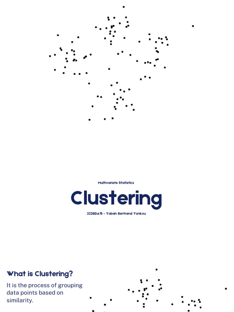 Dendrogram - Slides | PDF | Cluster Analysis | Information Science
