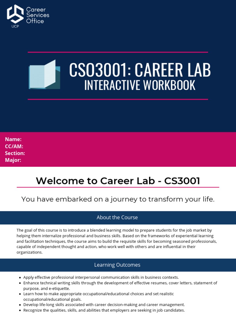 Preparing for Success: An Interactive Career Development Workbook | PDF ...