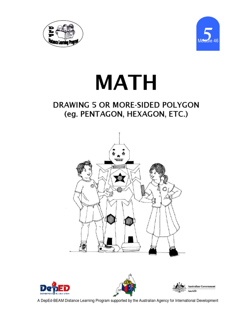 Math 5 DLP 46 - Drawing 5 or MOre-Sided Polygon | PDF | Polygon | Triangle