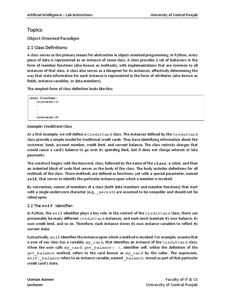 Lab 02a Pdf Class Computer Programming Method Computer Programming 1713
