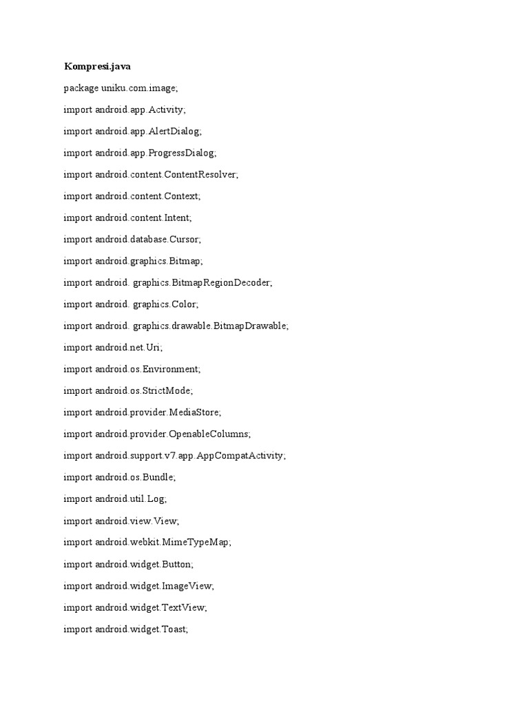 CODING | Download Free PDF | Android (Operating System) | Java (Programming Language)