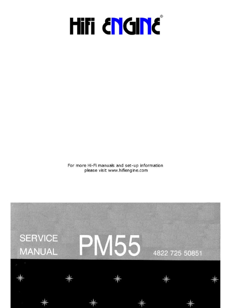 Hfe Marantz pm55 Service-1 | PDF