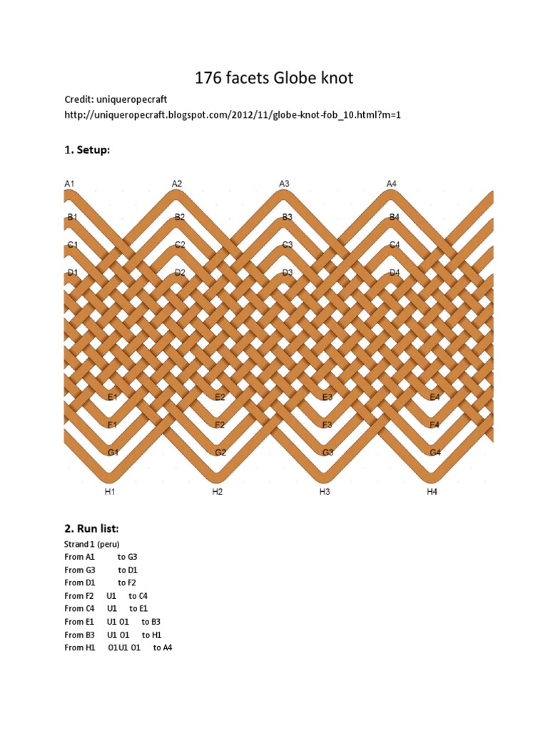 176 Facets Globe Knot: 1. Setup | PDF | Chess | Chess Theory