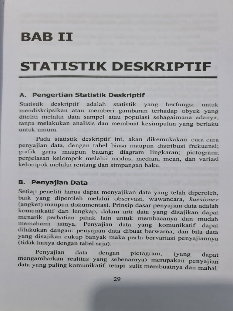 Statistik Deskriptif | PDF