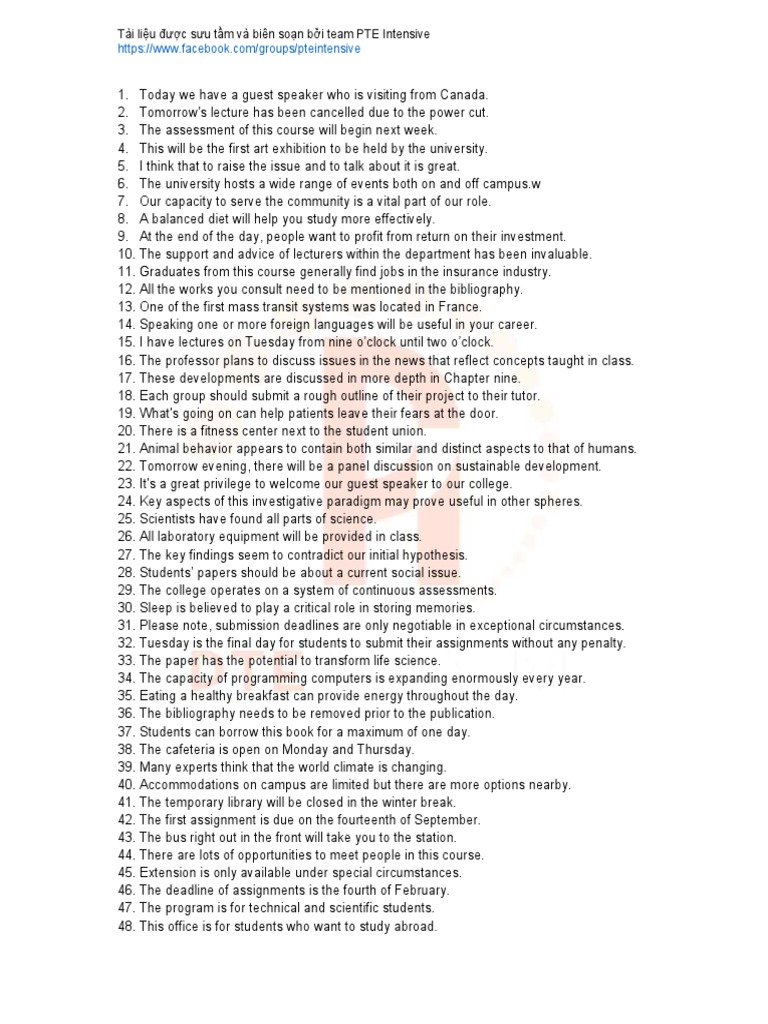 Repeat Sentence (Mar-2023) | PDF | Libraries | Lecture