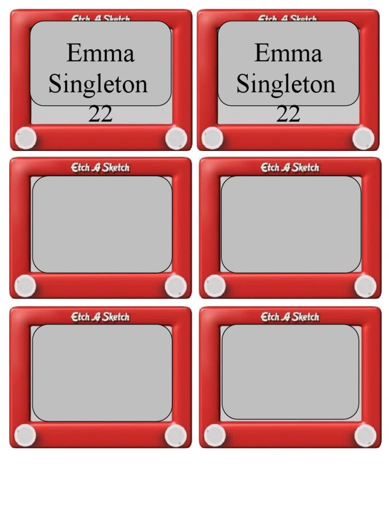 Etch A Sketch Labels | PDF