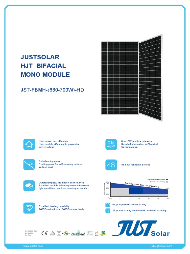 JST FBMH 680 700 HD | PDF | Sustainable Energy | Glass Applications