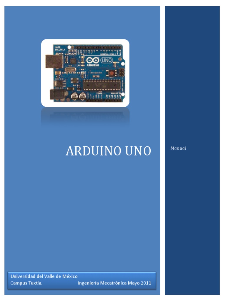 Manual de Arduino Uno PDF | PDF | Microcontrolador | USB