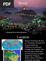 Exposé sur le Brésil : Culture et Histoire | PDF