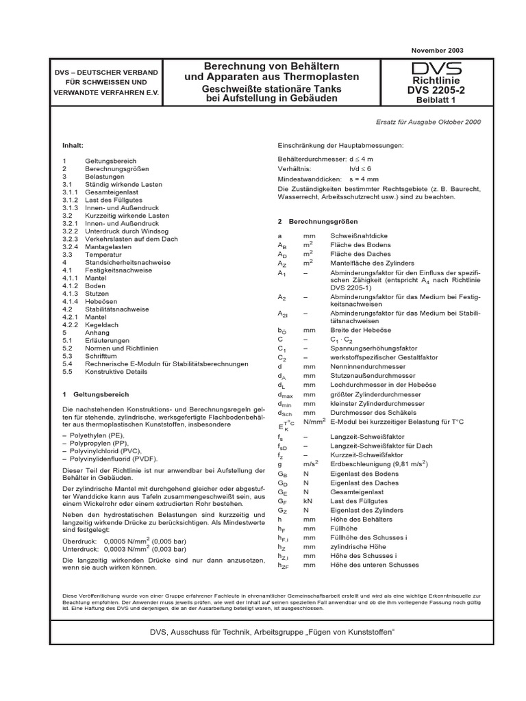 DVS 2205-2-2000 | PDF