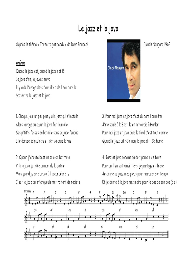 Le Jazz Et La Java | PDF