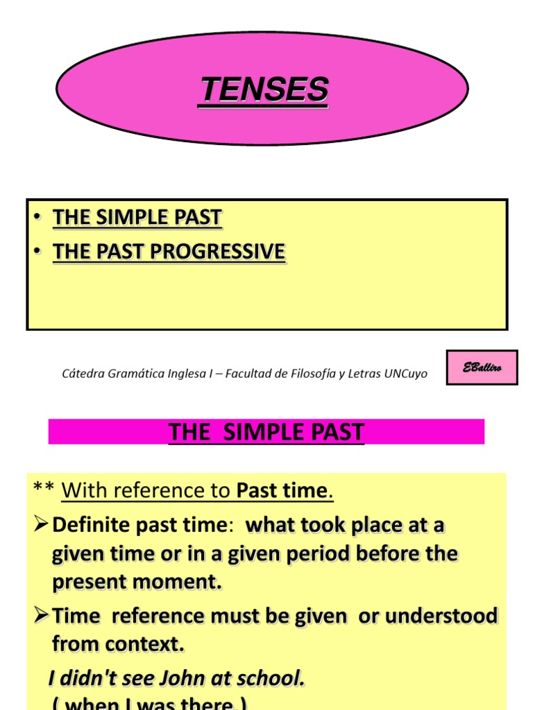 Simple Past & Past Progressive Guide | PDF | Grammar | Cognitive Science