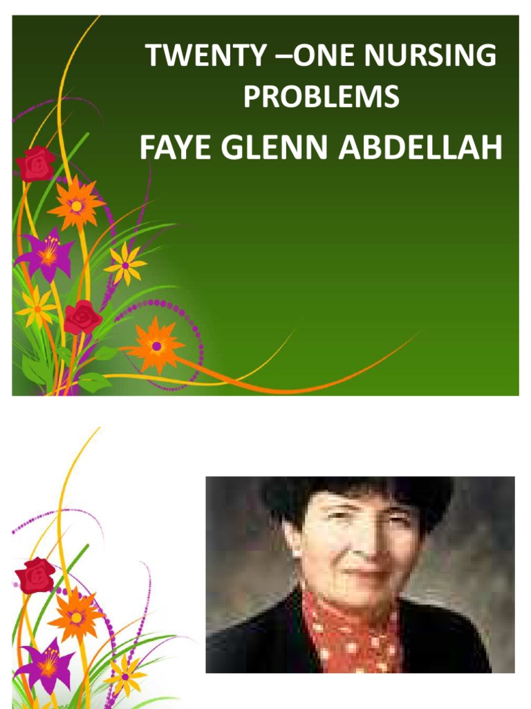 Twenty - One Nursing Problems | PDF