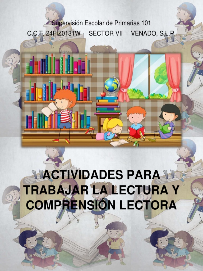 Actividades Para Trabajar La Lectura Pdf Comprensión Lectora Memoria