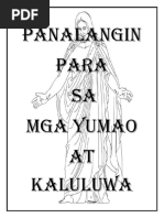 Tagalog Rosary Prayers | PDF
