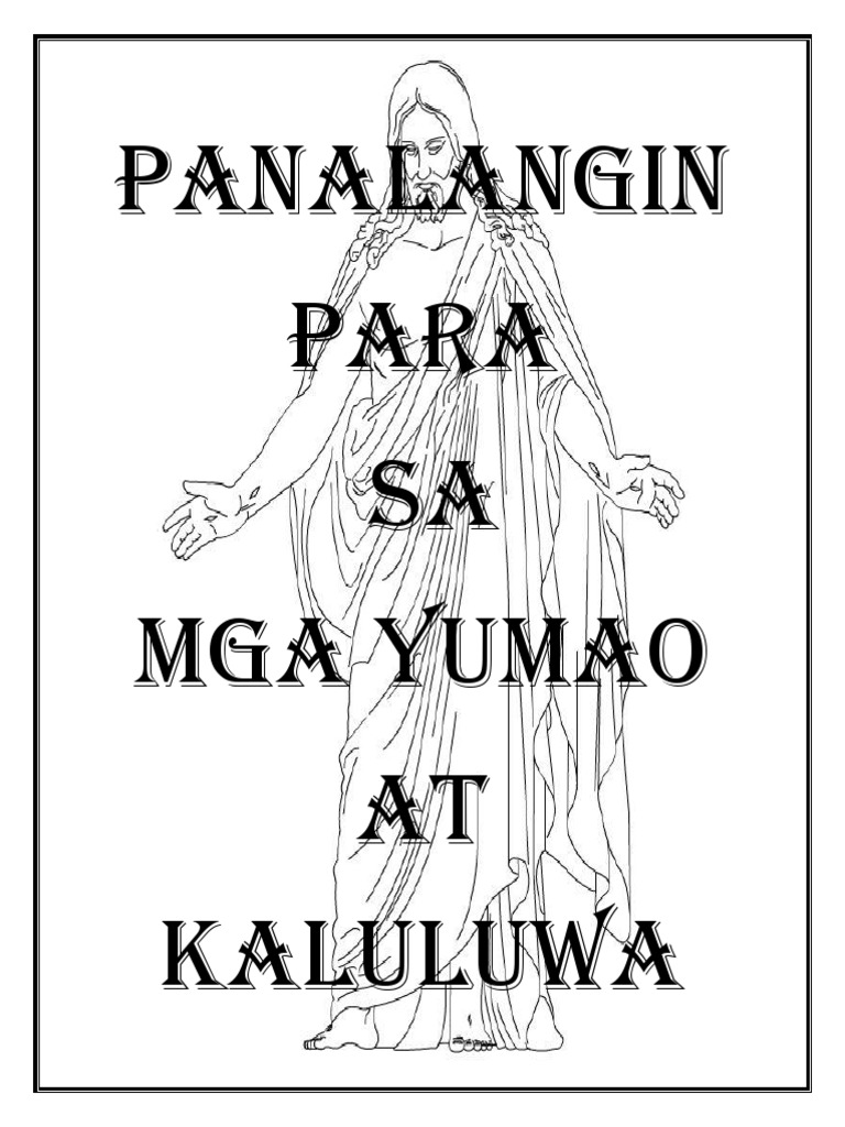 Panalangin para SA Mga Yumao at Kaluluwa | PDF