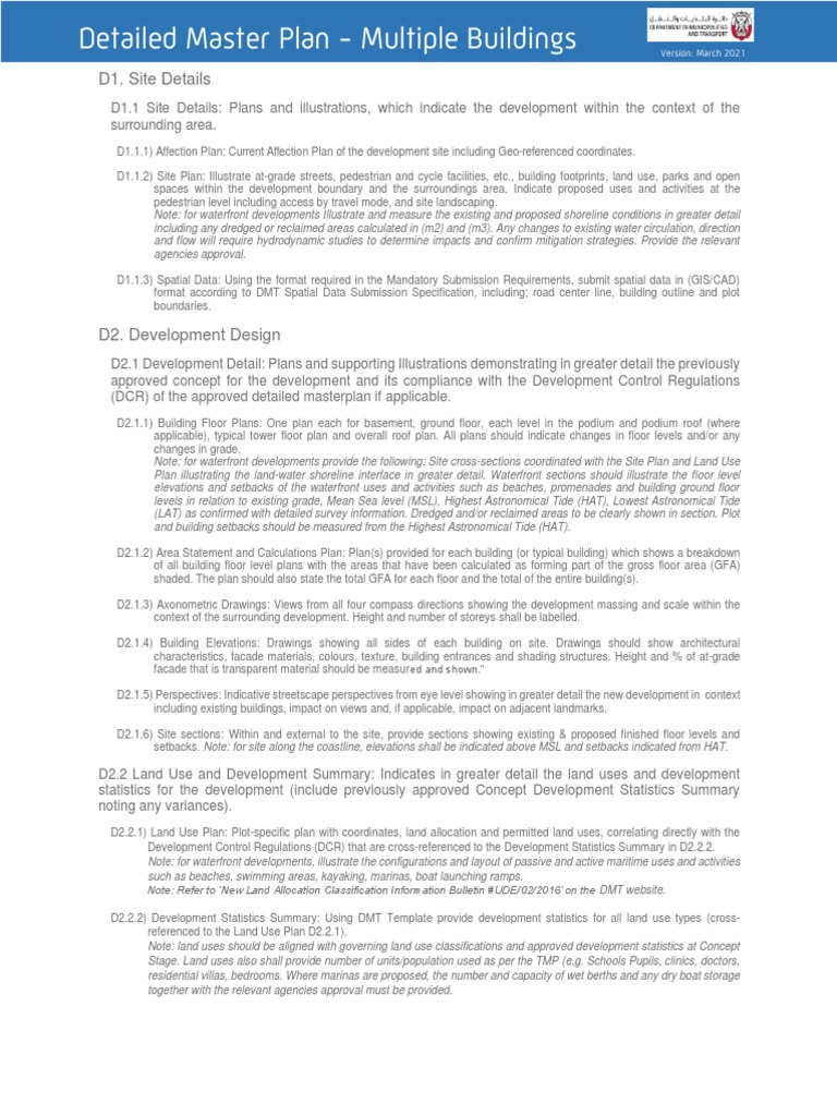 Detailed Master Plan - Multiple Buildings | PDF | Public Utility ...