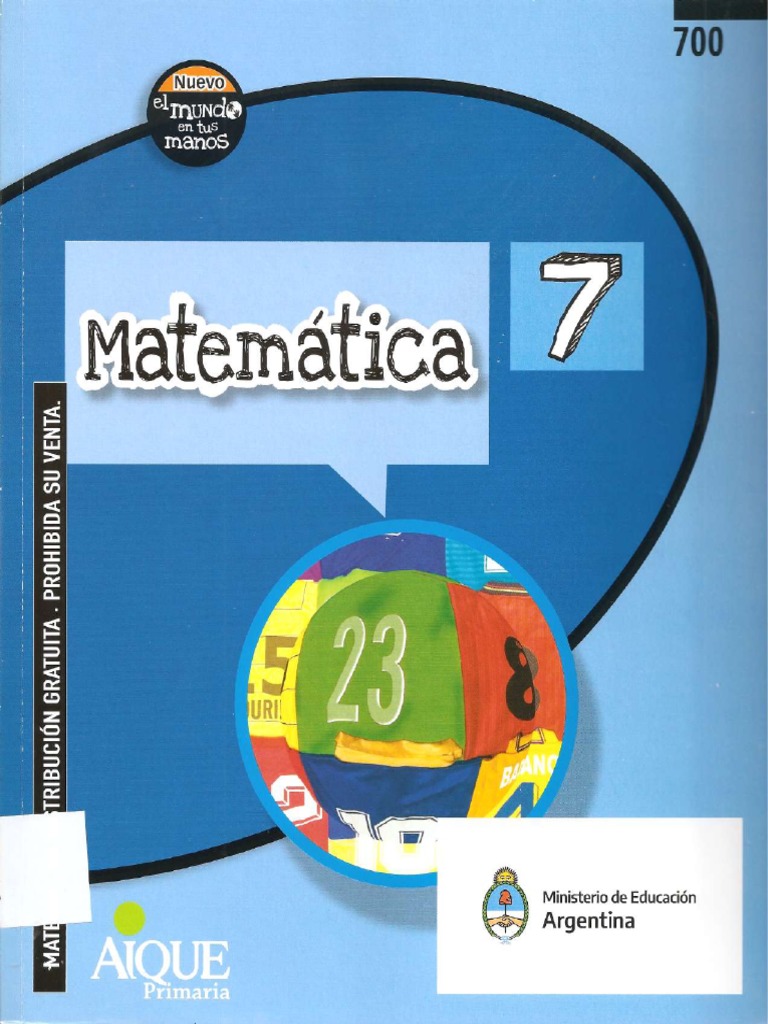 AIQUE - Matemática 7 - Fracciones y Decimales | PDF