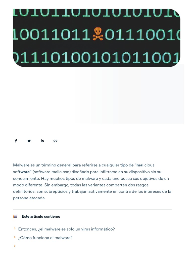 ¿Qué es el malware y cómo funciona_ _ Definición de malware _ Avast ... ¿Qué es el malware y cómo funciona_ _ Definición de malware _ Avast ...