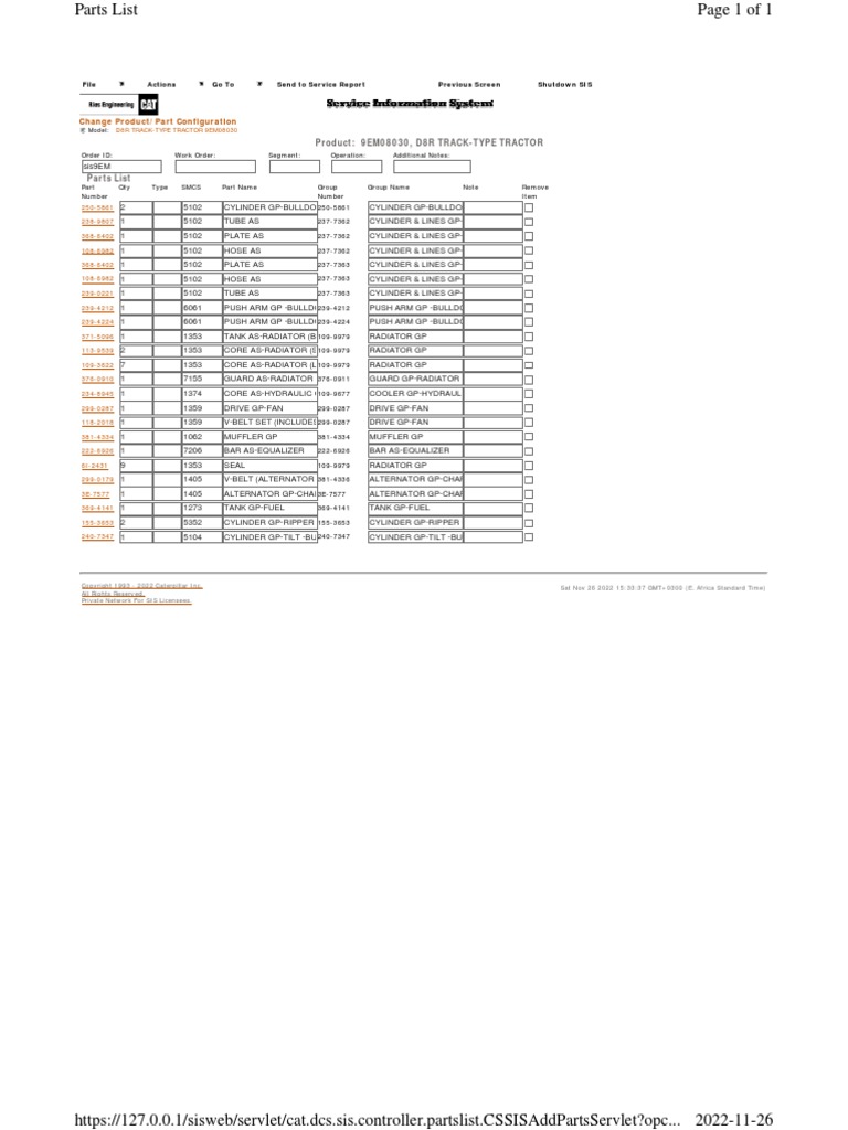 Lion Insurance Part Req | PDF | Mechanical Engineering | Equipment