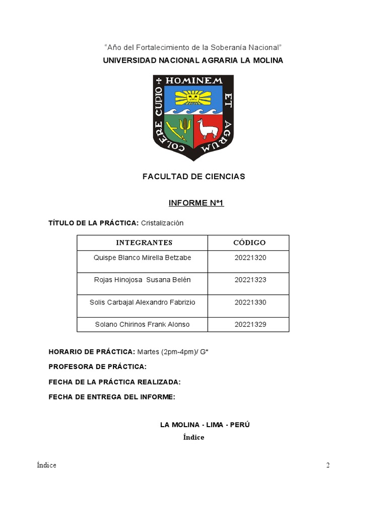 Informe 12 Kps y Efectos Del Ión Común | PDF | Solubilidad | Equilibrio químico