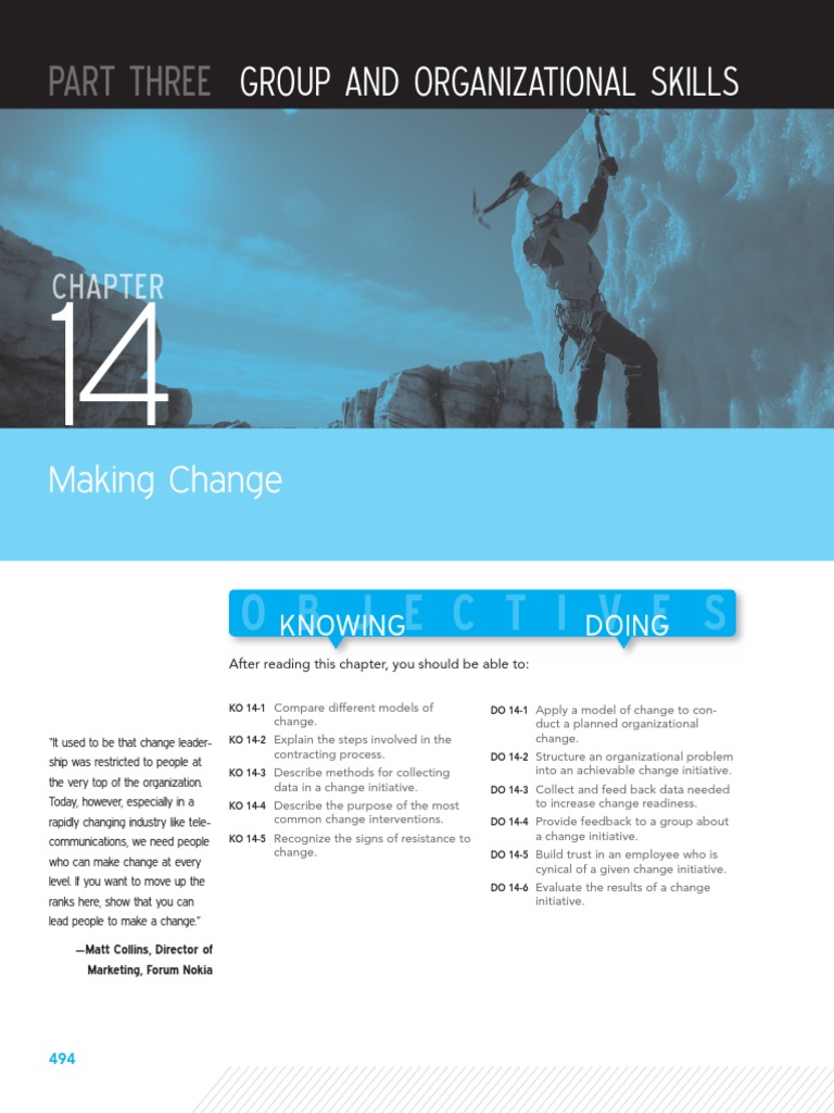 BBR Chapter 14 Making Change | PDF