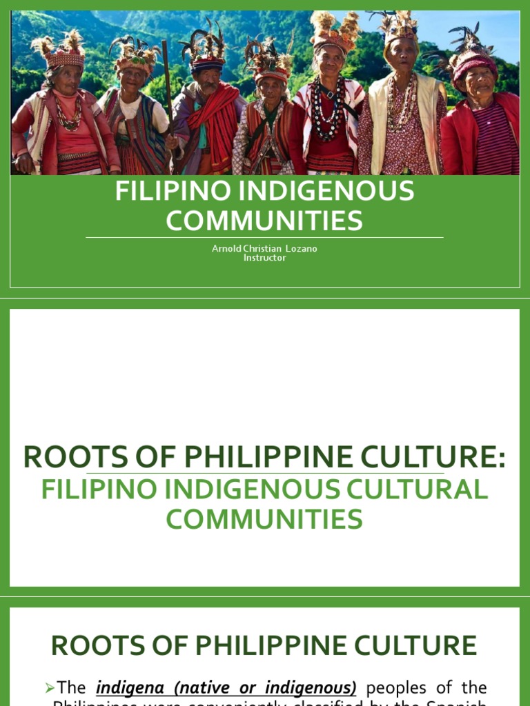 Soc Sci 102 - Philippine Indigenous Communities (New Version) | PDF ...