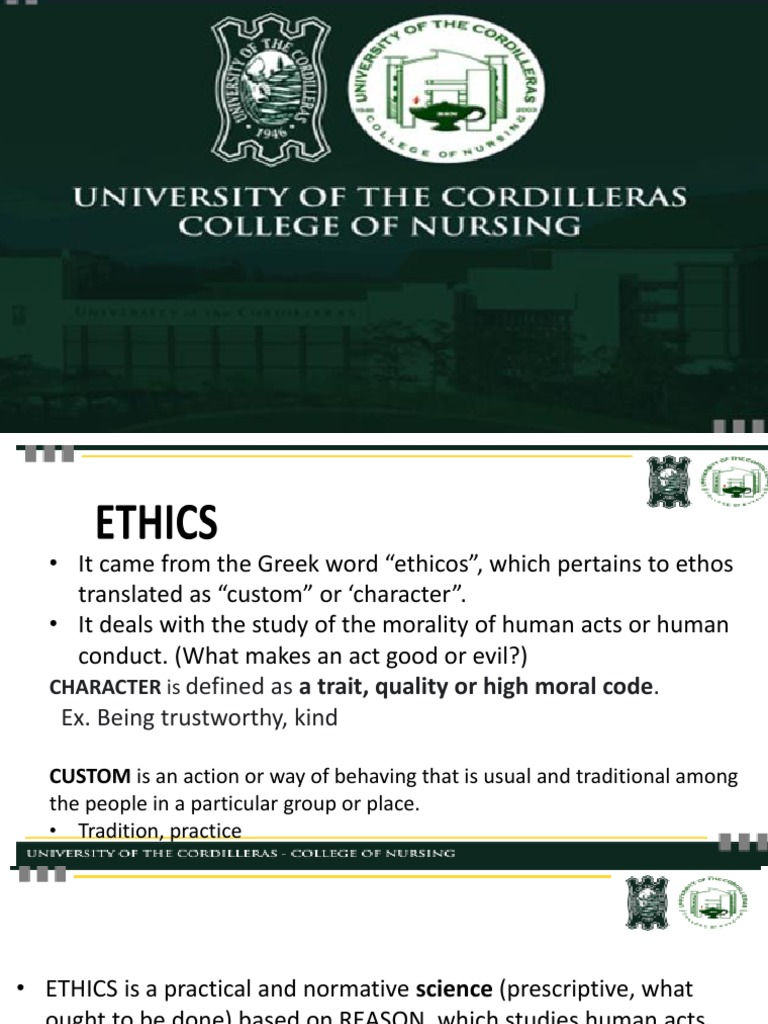 BIOETHICS PPT Gen | PDF | Morality | Informed Consent