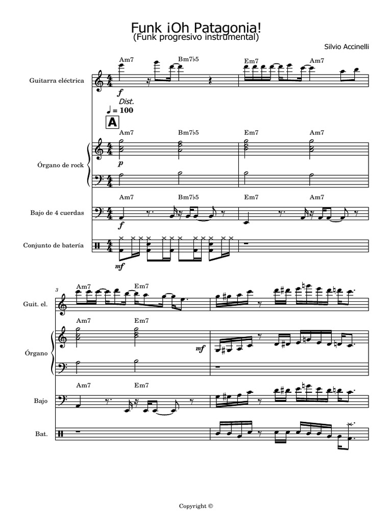 Funk ¡Oh Patagonia! | PDF | Musica Popular