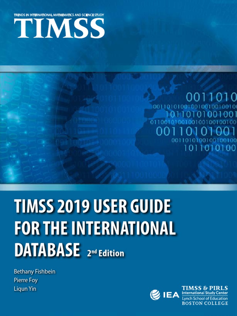 TIMSS 2019 User Guide For The International Database 2nd Ed | PDF | Spss | Sas (Software)